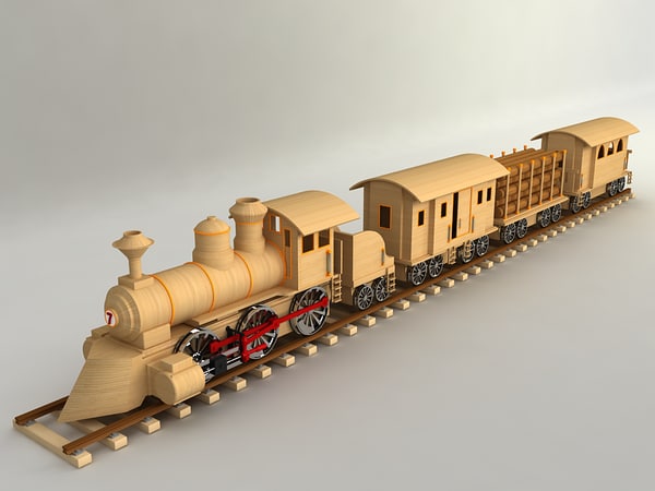 max wood wooden train