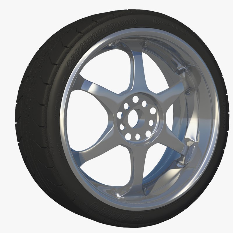 wheel rim 3d model
