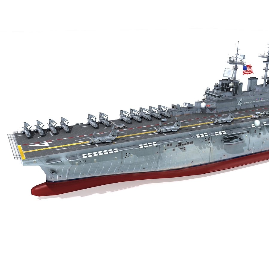 uss boxer 3d model