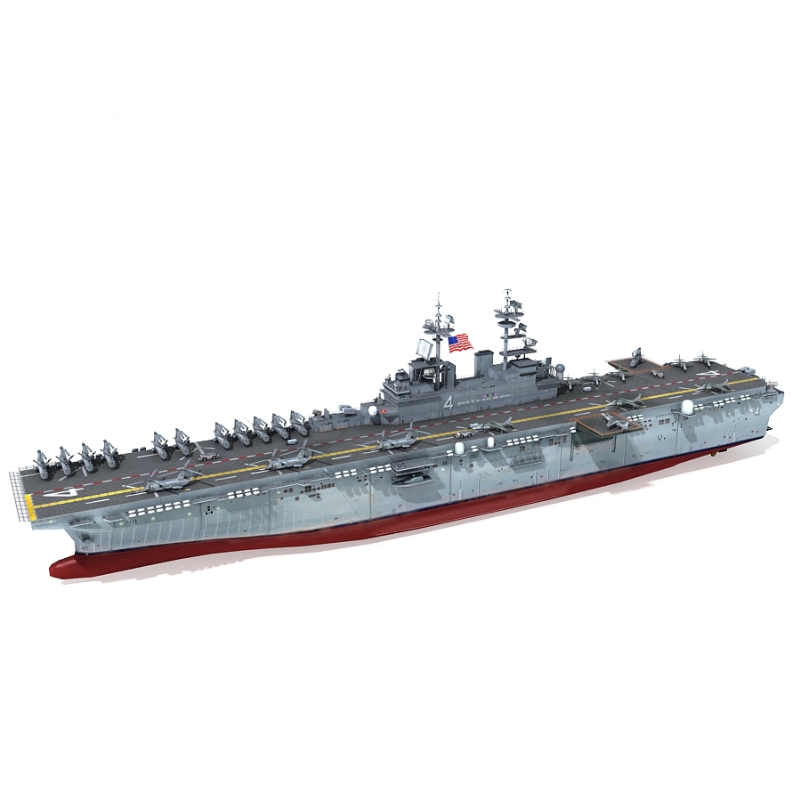 uss boxer 3d model