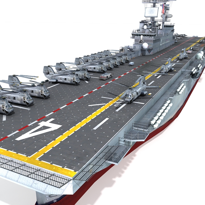 uss boxer 3d model