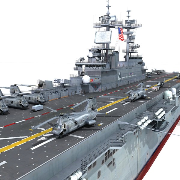 uss boxer 3d model