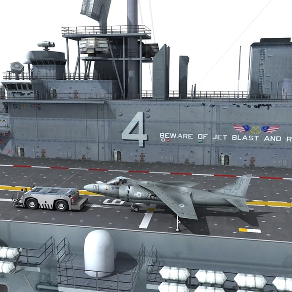 uss boxer 3d model
