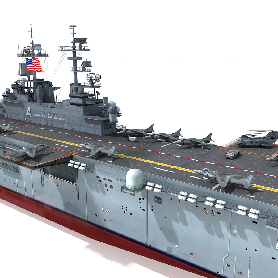 uss boxer 3d model