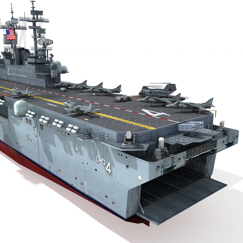 uss boxer 3d model