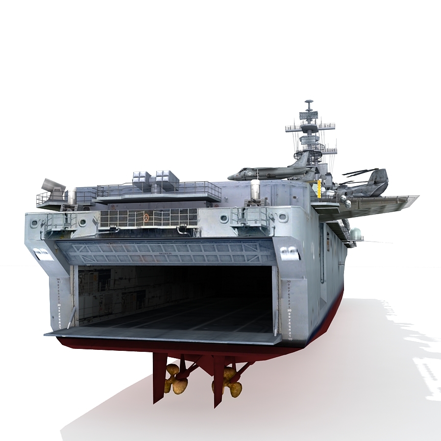 uss boxer 3d model