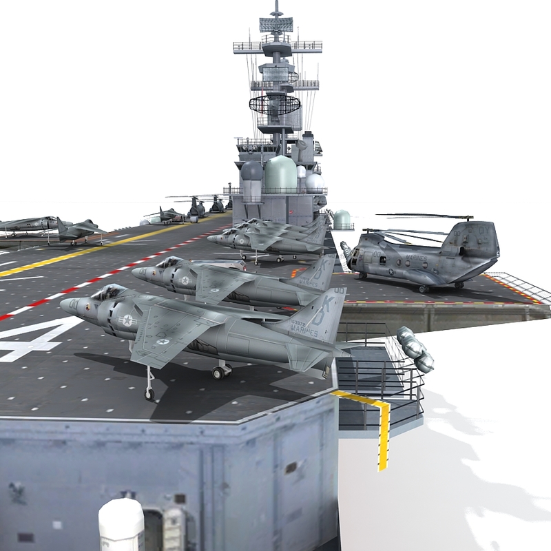uss boxer 3d model