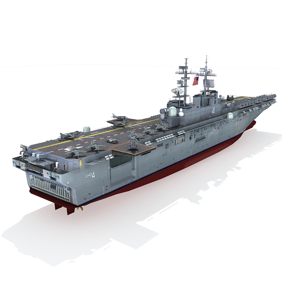 uss boxer 3d model