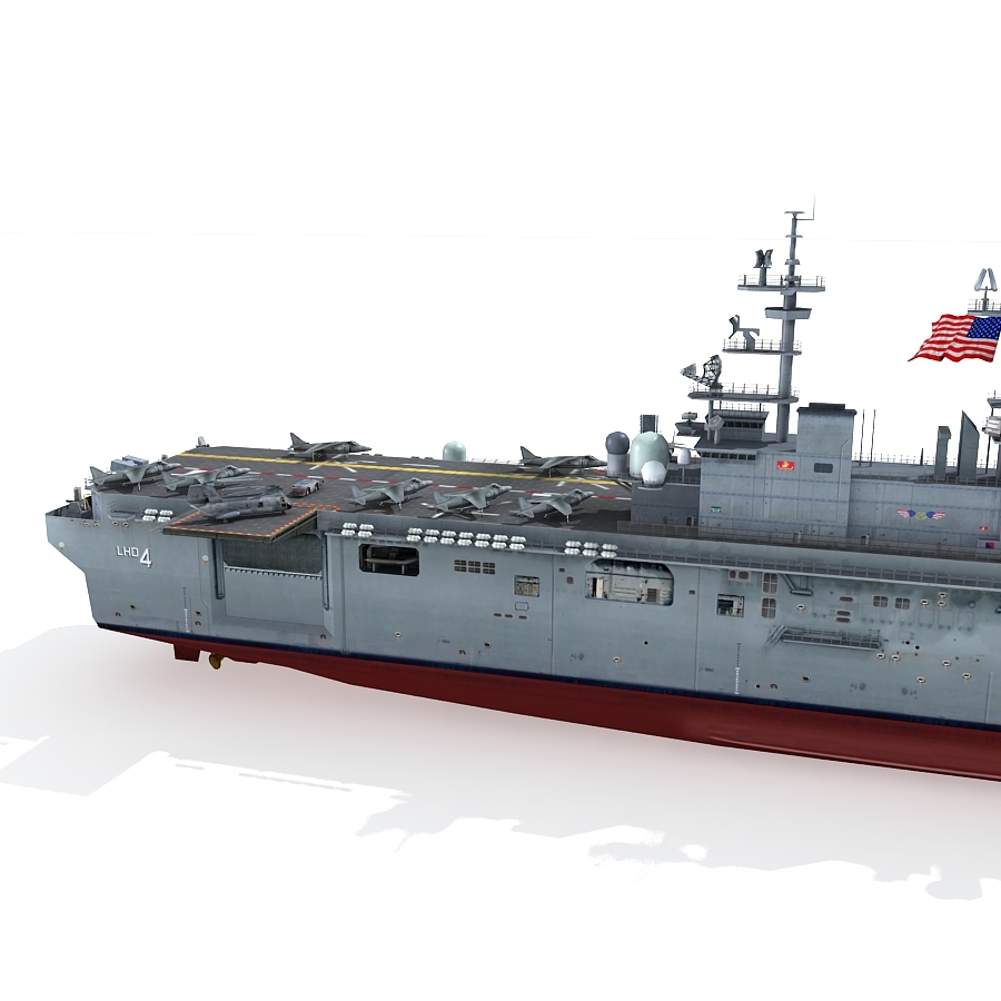 uss boxer 3d model