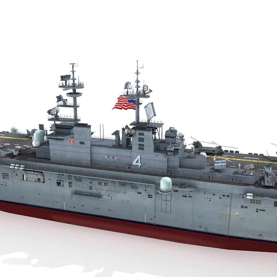 uss boxer 3d model