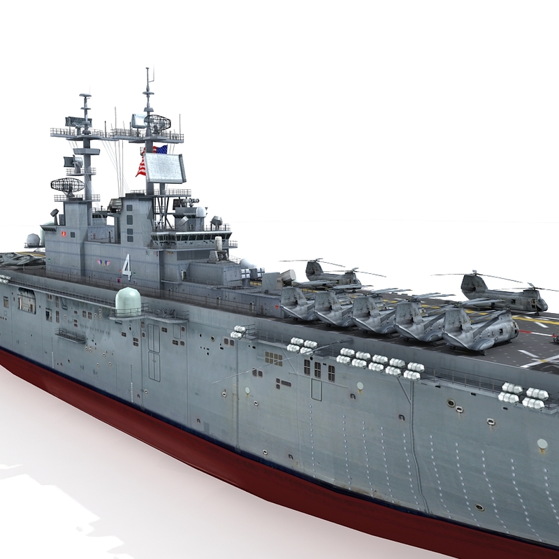 uss boxer 3d model