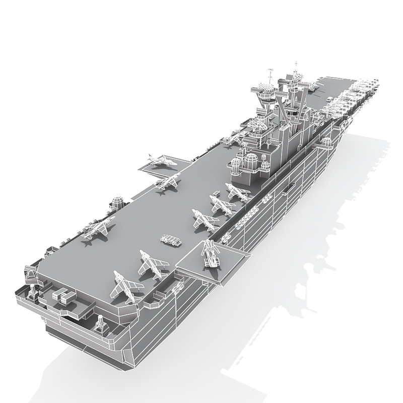 uss boxer 3d model
