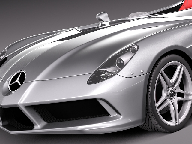 3d mercedes benz mercedes-benz slr