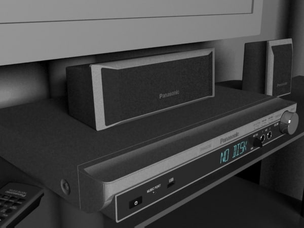 3d model 5 home theatre panasonic