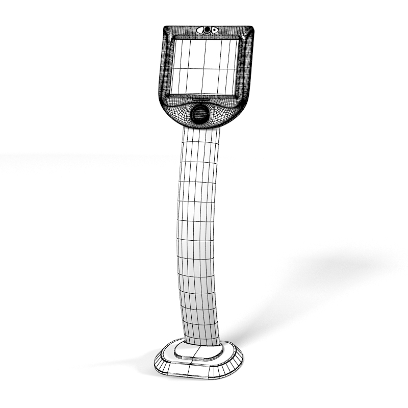 3d model of queue machine