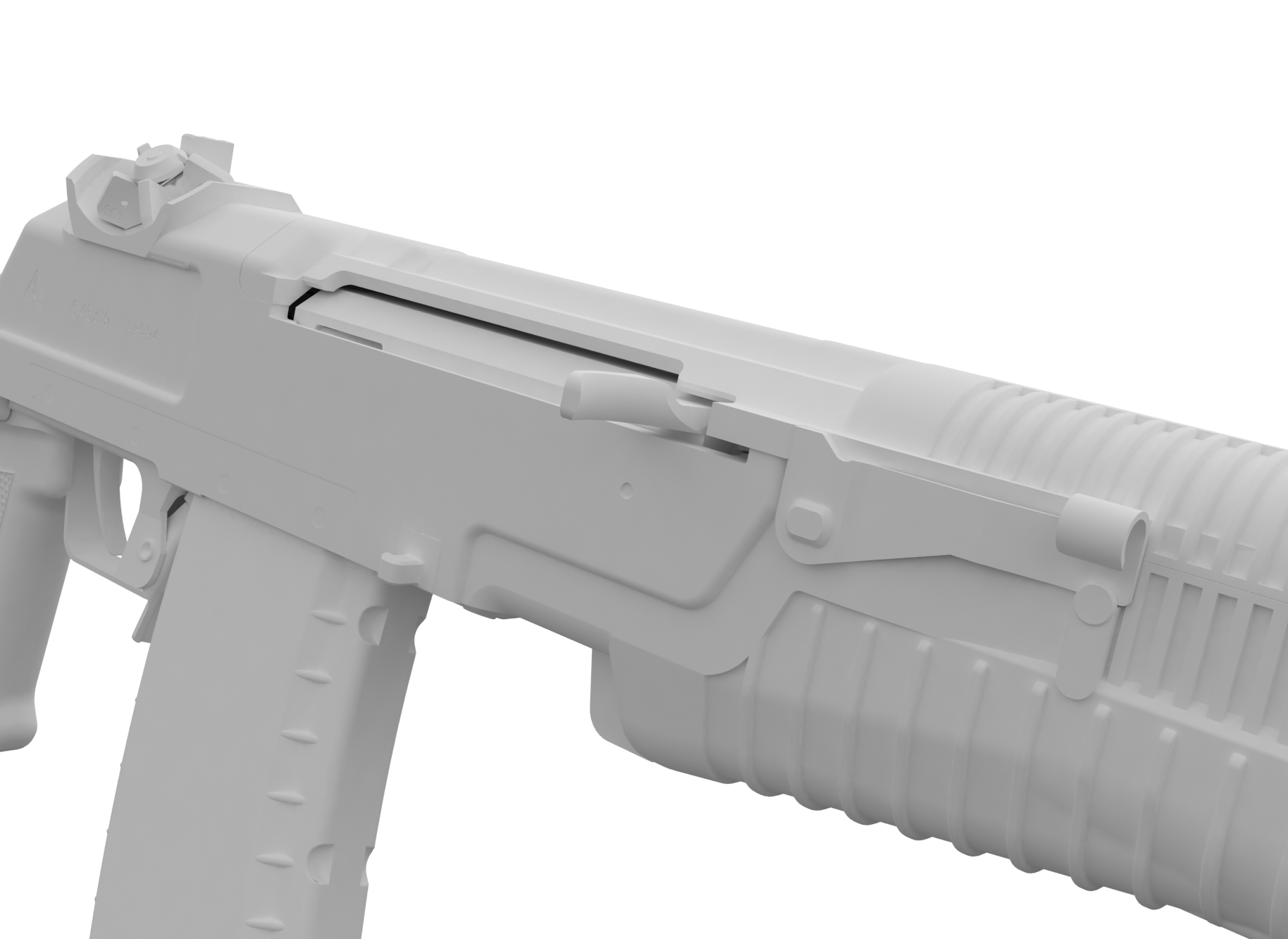 3d an-94 nikonov assault rifle