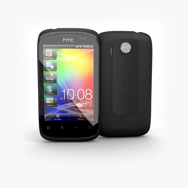 3d htc explorer black known model