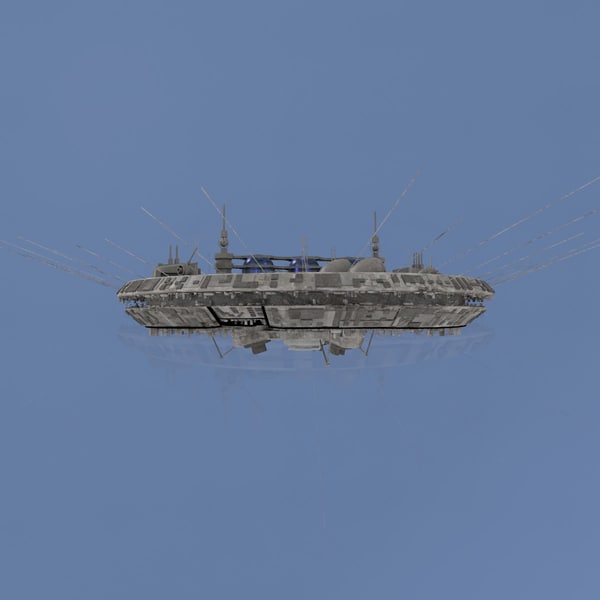 3d mothership huge