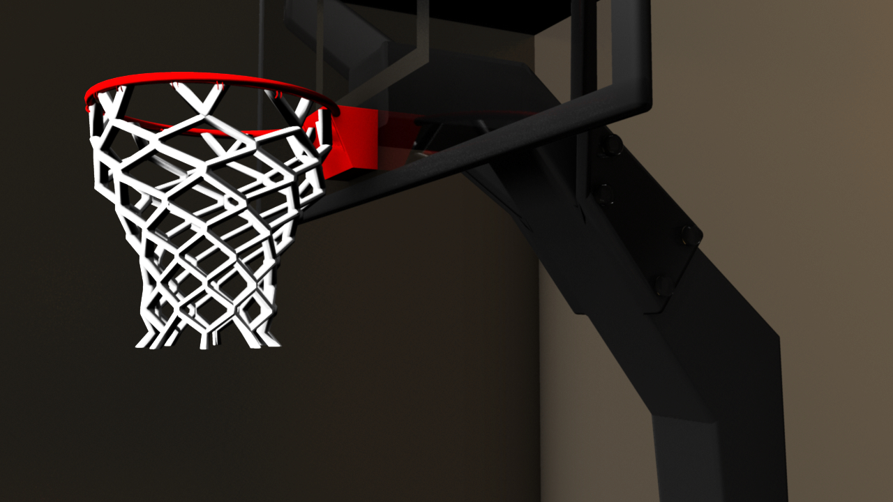 maya basketball stand ball
