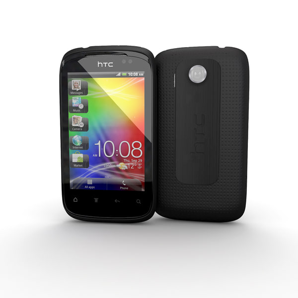 3d htc explorer black known model