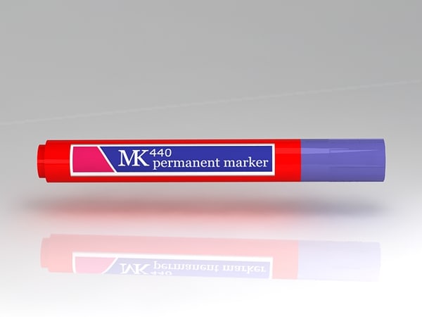 marker 3d model