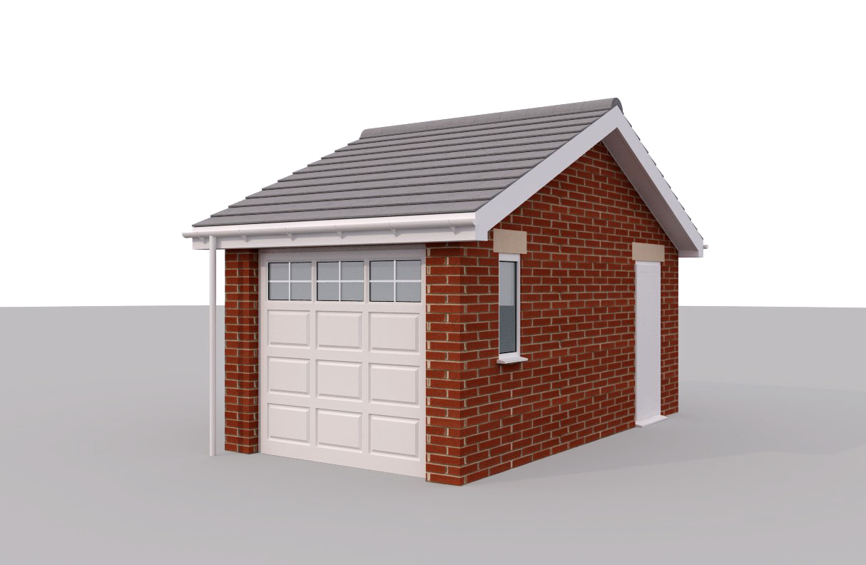 garage 3d model
