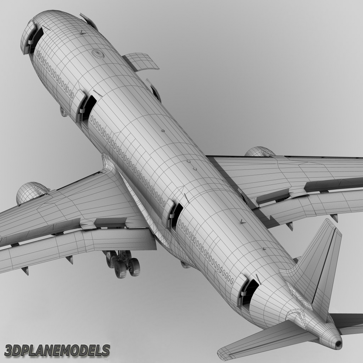 3d airbus a340-300