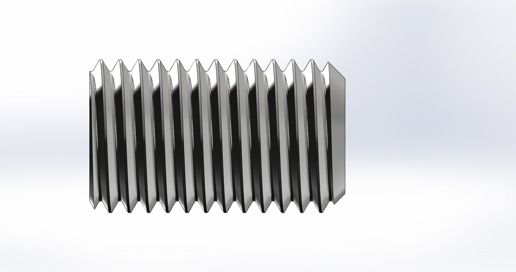 3d model metric fastener kit