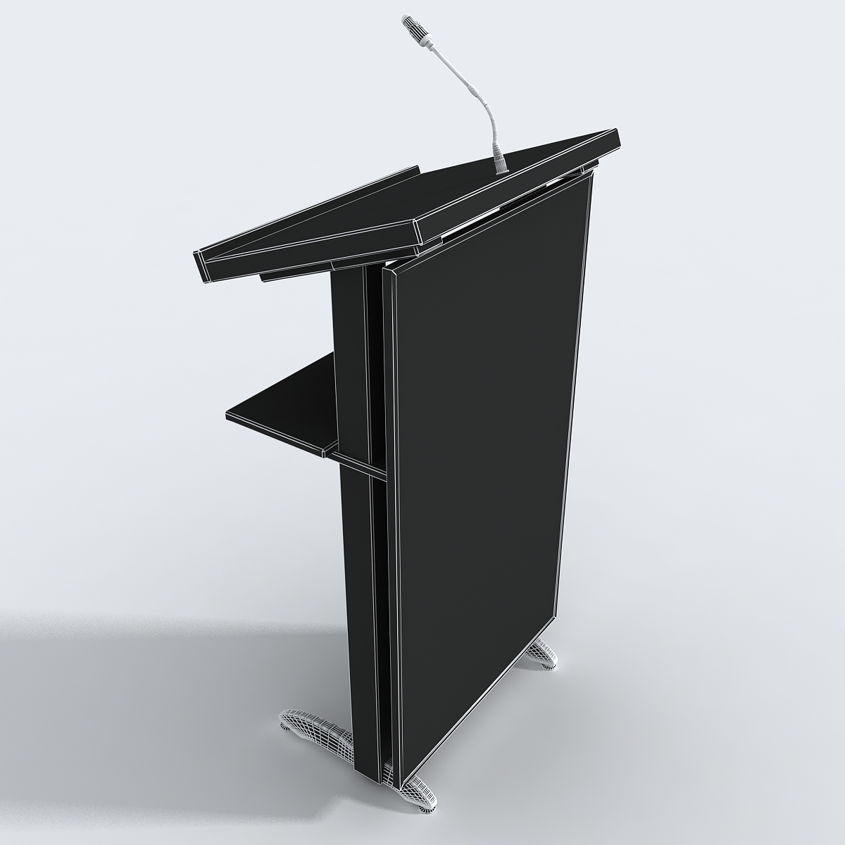 3d podium presenter