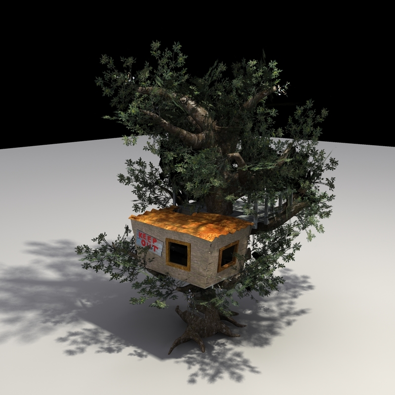 3d tree house