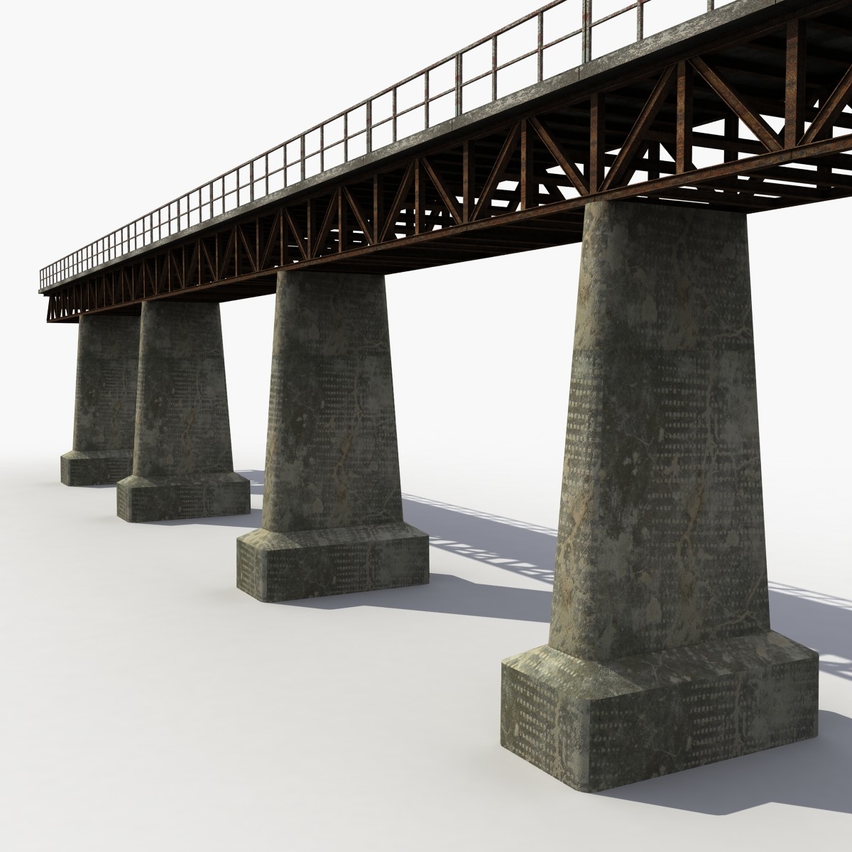 3d model of bridges modeled