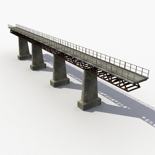 3d model of bridges modeled