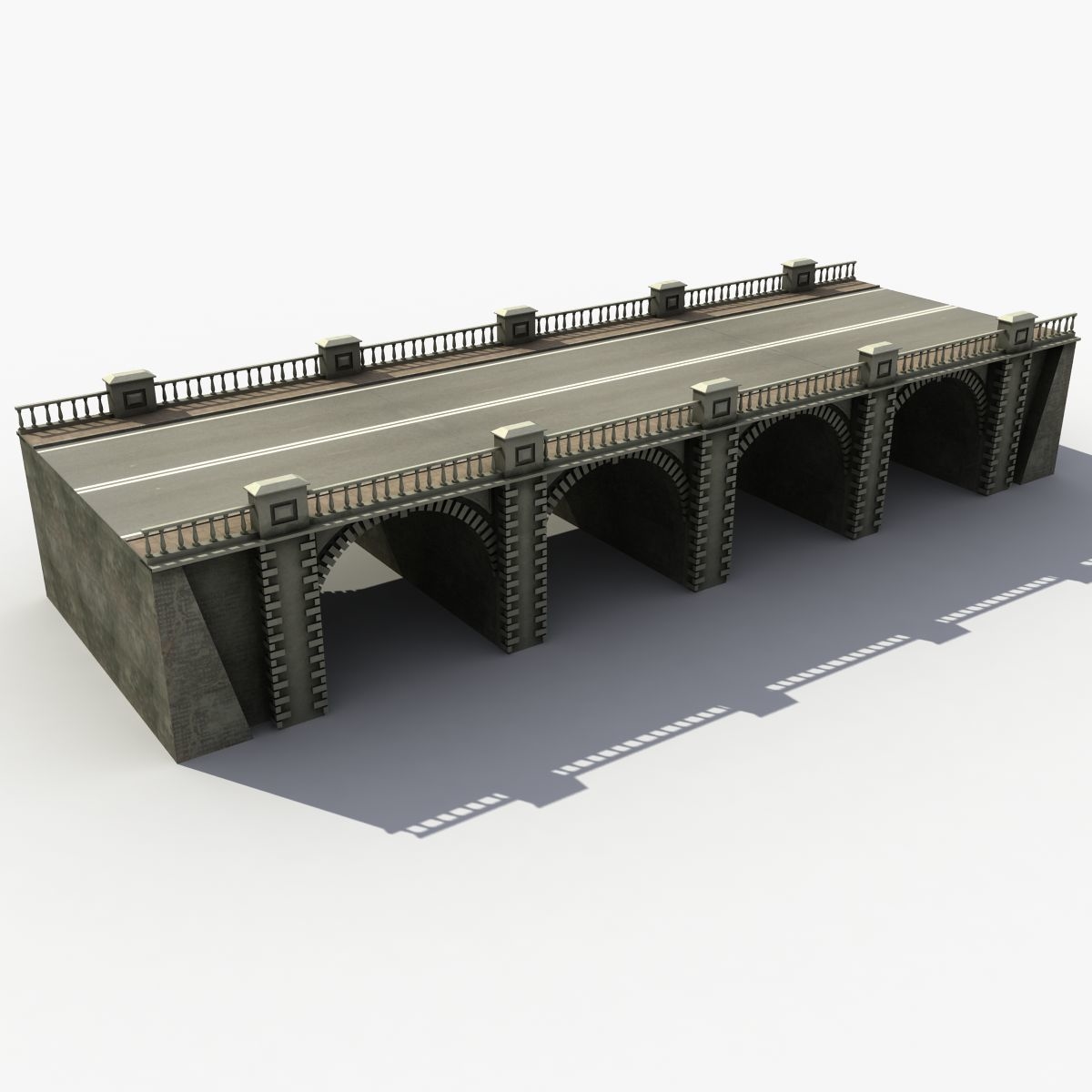 3d model of bridges modeled