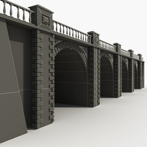 3d model of bridges modeled