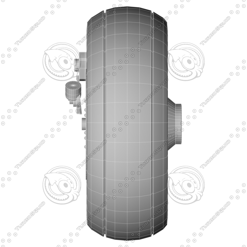 wheel rear rim motor bike 3d model