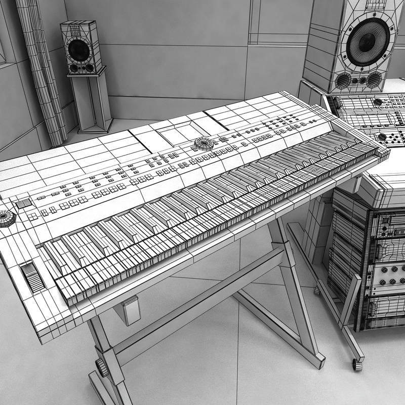 digital music studio pioneer 3d 3ds