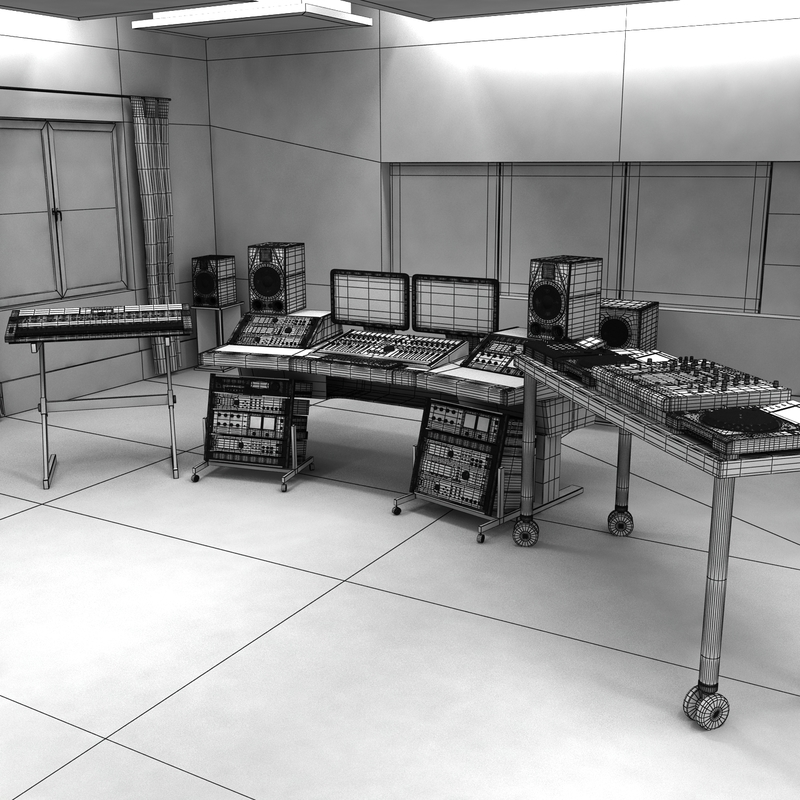 digital music studio pioneer 3d 3ds