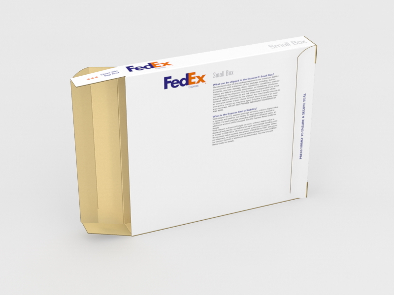 3d small express box