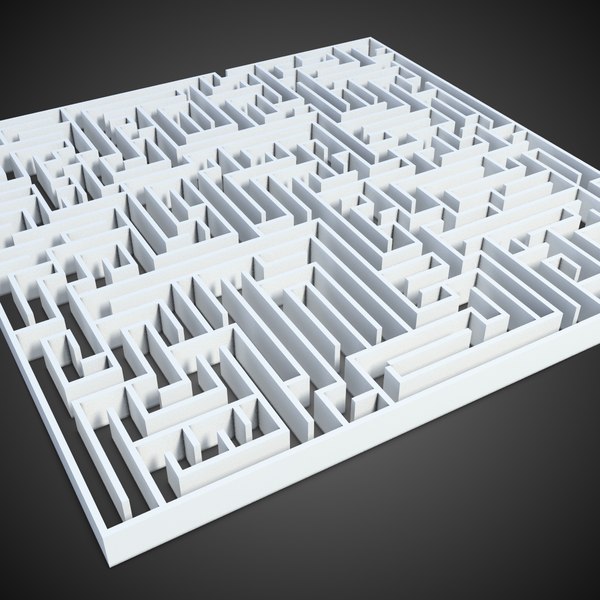 maze 3d model