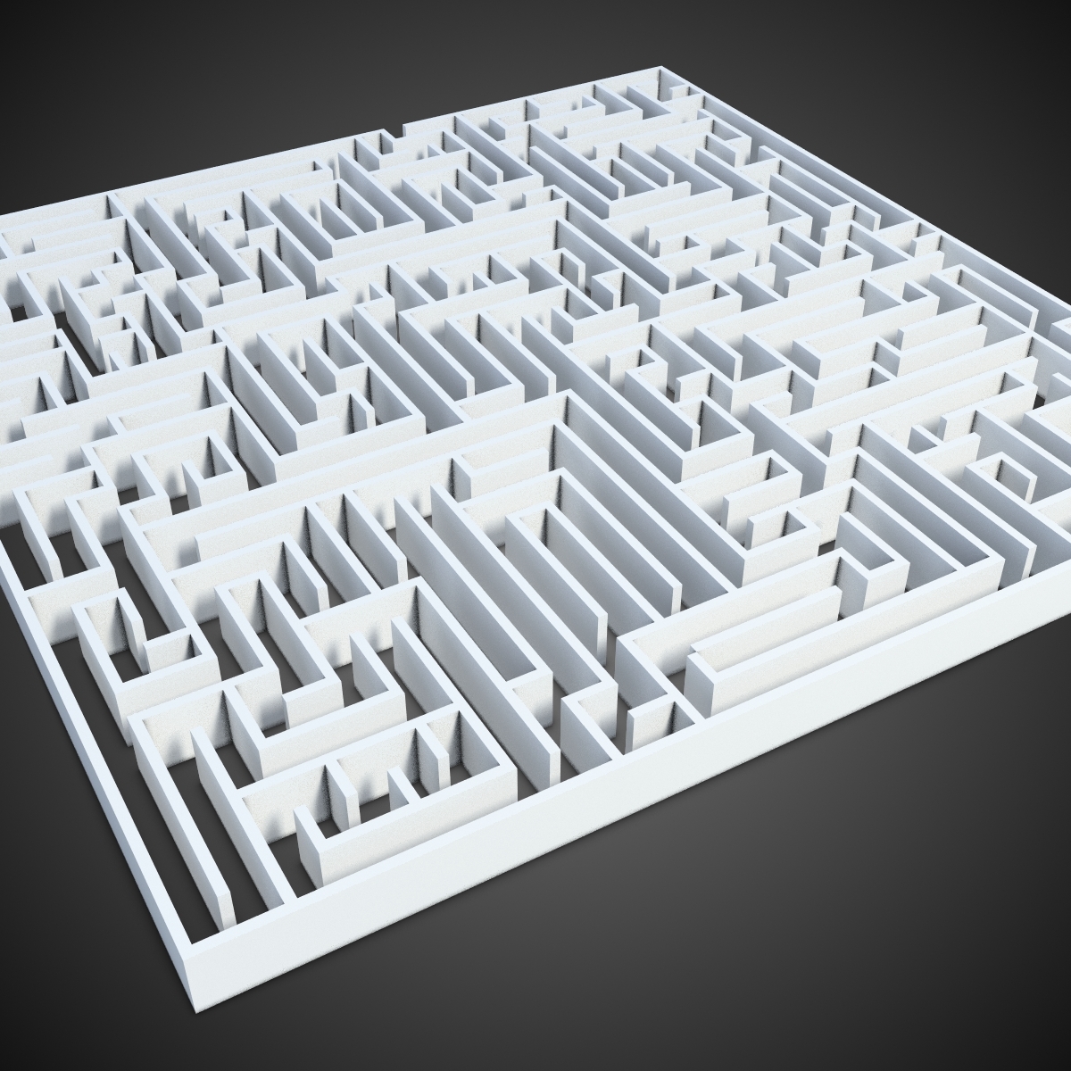 maze 3d model