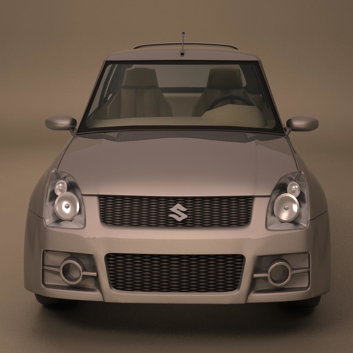 3d suzuki swift model