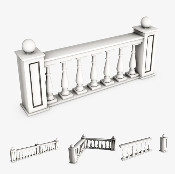 3d model railing module