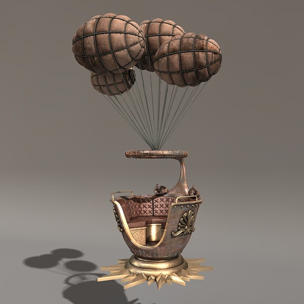 model of airship ship