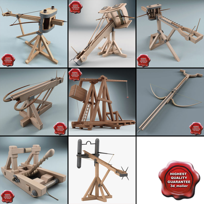 3d siege weapons 2 model