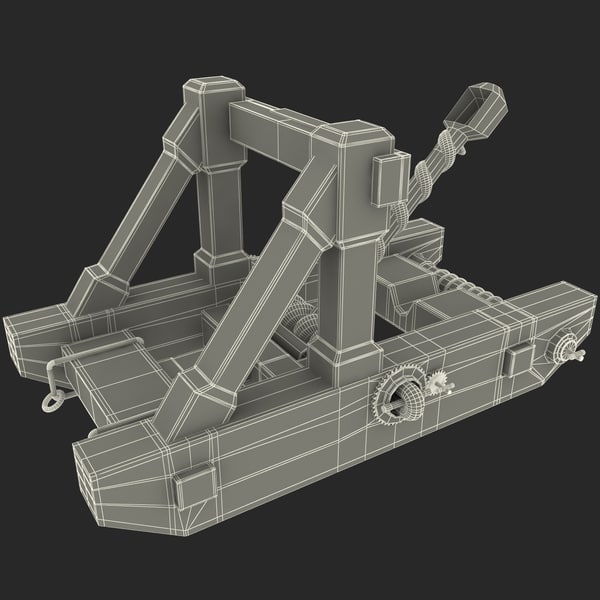 3d siege weapons 2 model