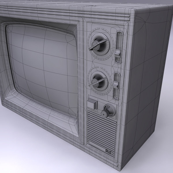 3ds max tv set