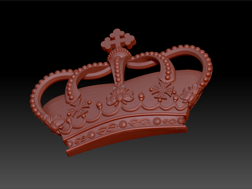 crown stl 3ds