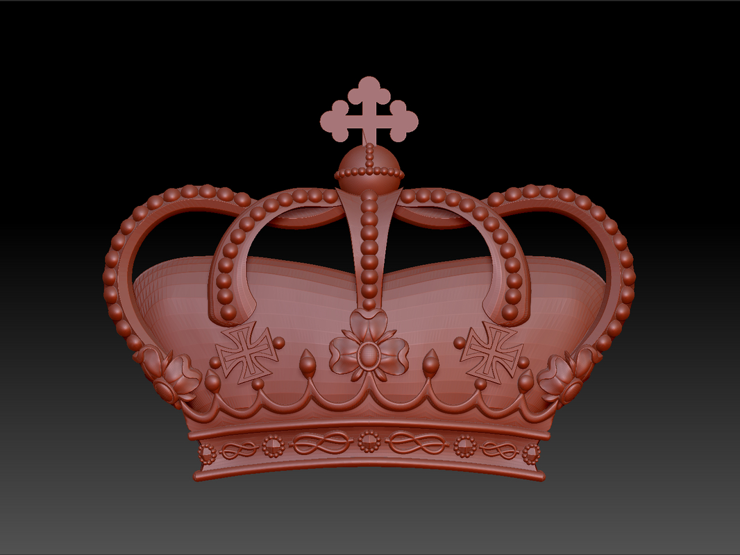 crown stl 3ds