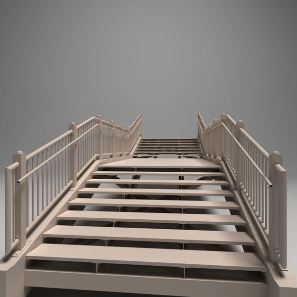 3d 3ds stair