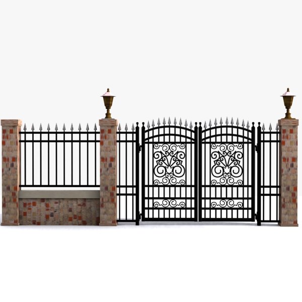 modèle 3D de Porte En Fer Forgé 14 - TurboSquid 696844